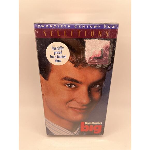 VHS | Media | Big Vhs Newsealed Tom Hanks Rare | Poshmark